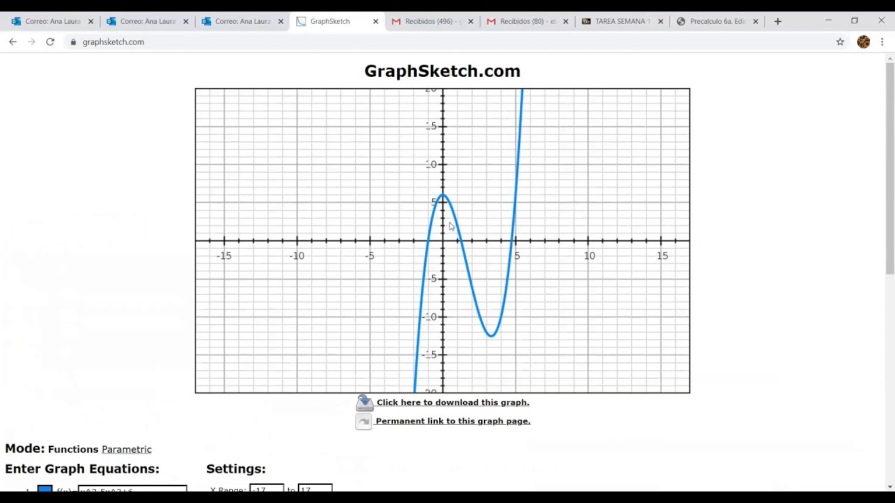 Video Uso de Graph Sketch - YouTube