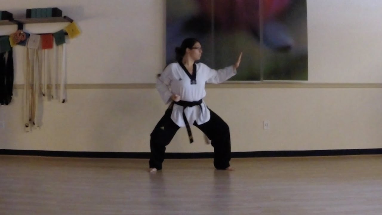 First - Fourth Degree Black Belt Poomsae Taekwondo - YouTube