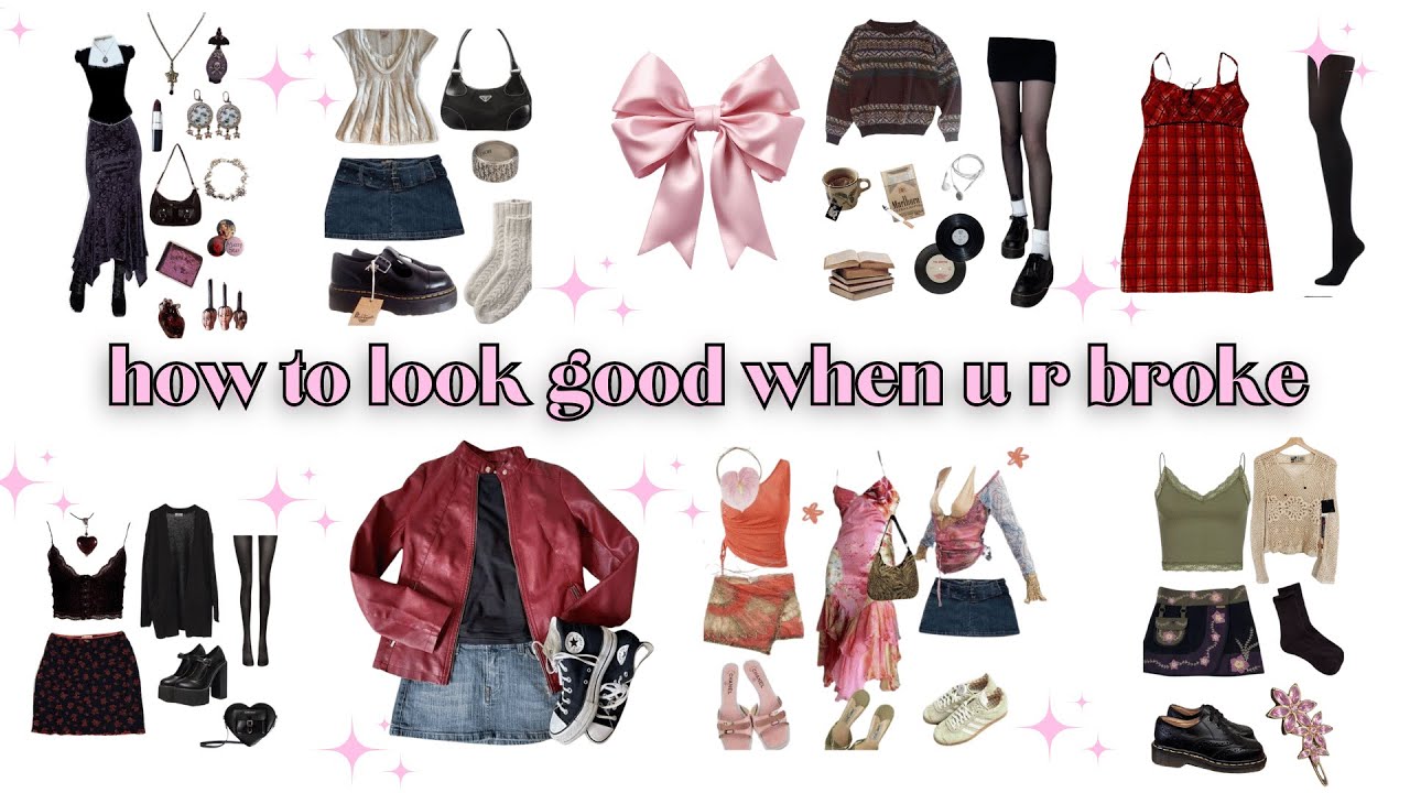 The Ultimate Guide to Making Outfits When You're Poor | thrifting, fast ...