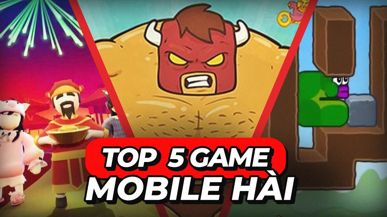 Top 5 Game Trên Mobile Cực Hài | Box Game - YouTube
