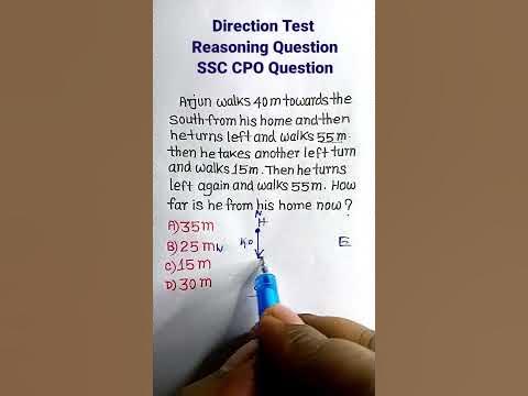 Direction Reasoning| Direction Test | Reasoning on Direction| Direction ...