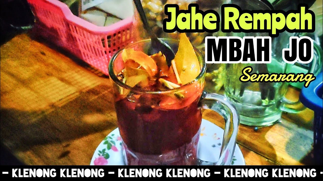 Jahe Rempah MBAH JO...minuman tradisional legendaris di Semarang 👍😍🥰 ...
