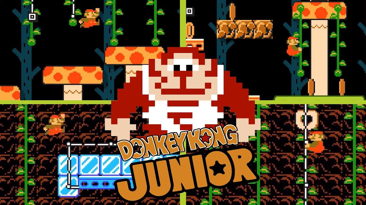 Donkey Kong Jr. FULL Remake in Super Mario Maker 2 - YouTube