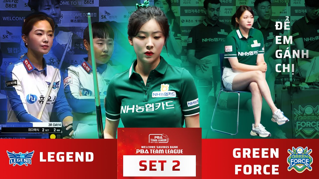 JEONG SU-BIN một mình ra series cân hai đối thủ | Round 3 TEAM LEAGUE ...