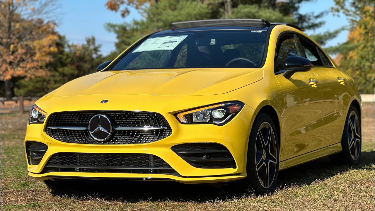 2023 Mercedes CLA250 Detailed Review - Weird Color? - YouTube