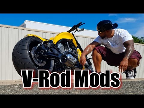Custom Harley Davidson V-Rod Muscle... Mods! - YouTube