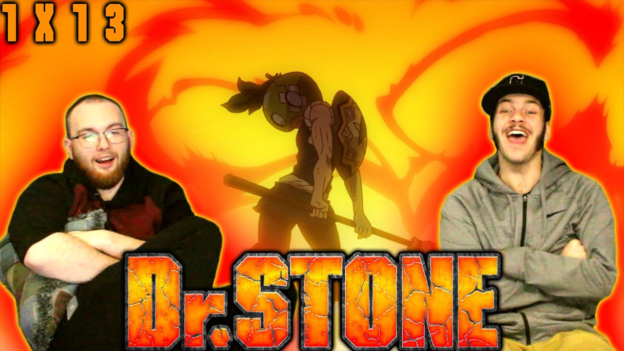 Dr. Stone 1x13 "Masked Warrior" REACTION!!! - YouTube