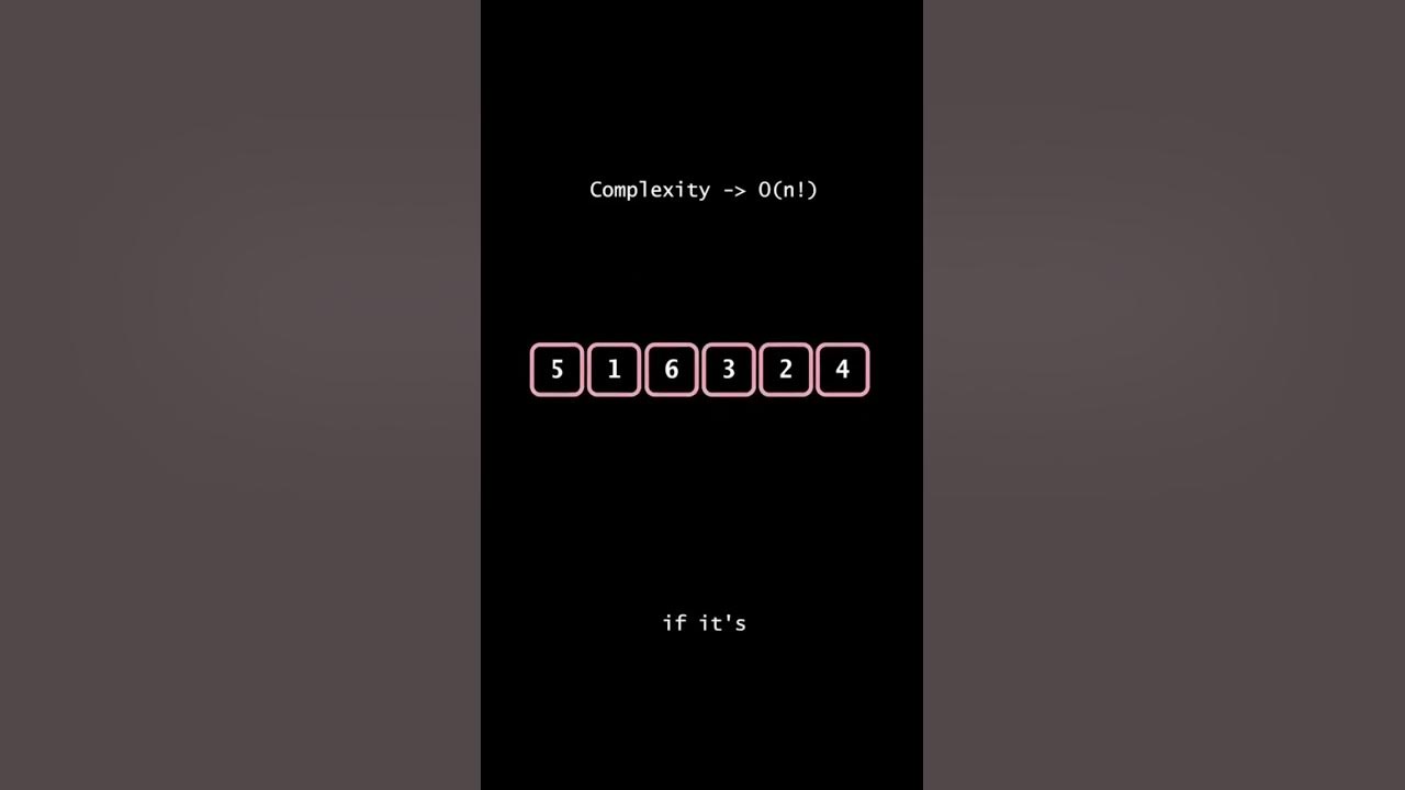 👨‍🎓 Bogo sort explained in 10 seconds🔥 #technology #Shorts #Coding #dsa #algorithm - YouTube