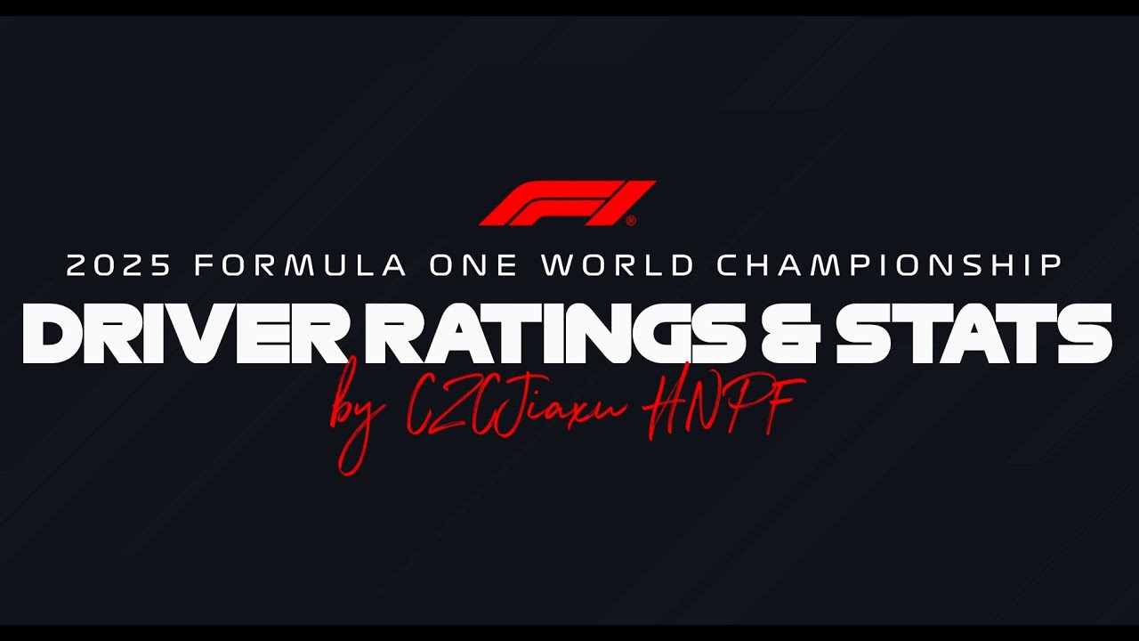 F1 2025 Driver Ratings, Stats & Radar Charts - YouTube
