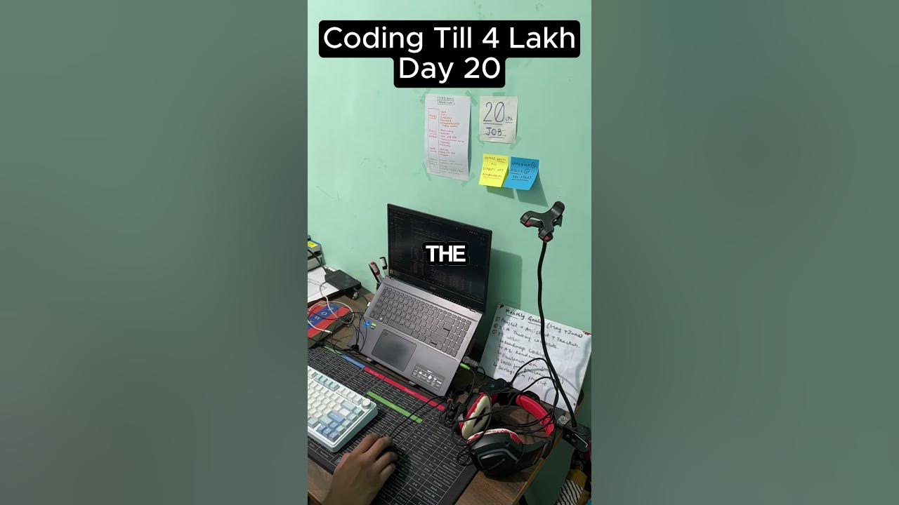 Day 20 Coding Till I get 4 lakh #Dsa #coding #flutter #computer #tech #startup #internship # ...