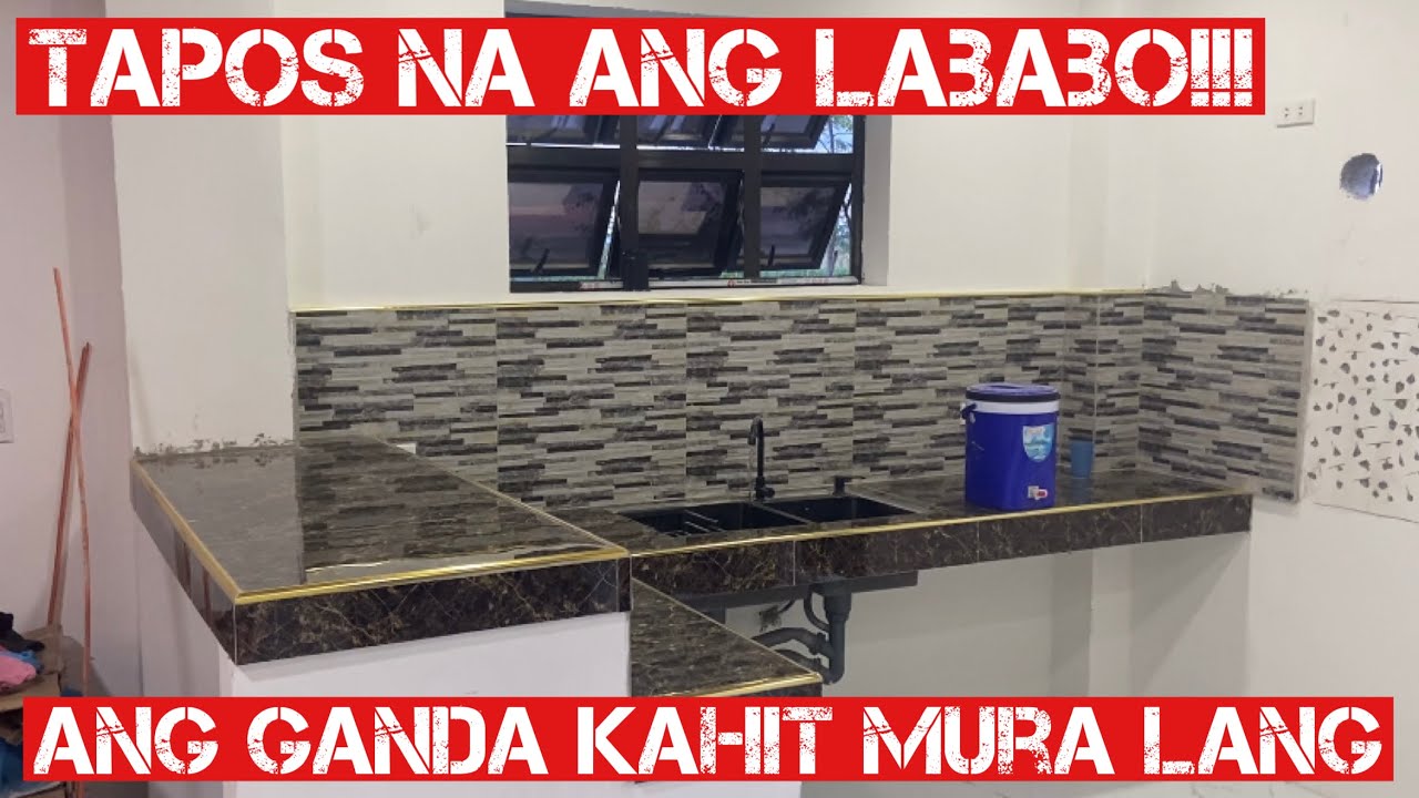 Tapos na ang lababo!!! | Salamat Shopee, maganda kahit mura lang yung ...