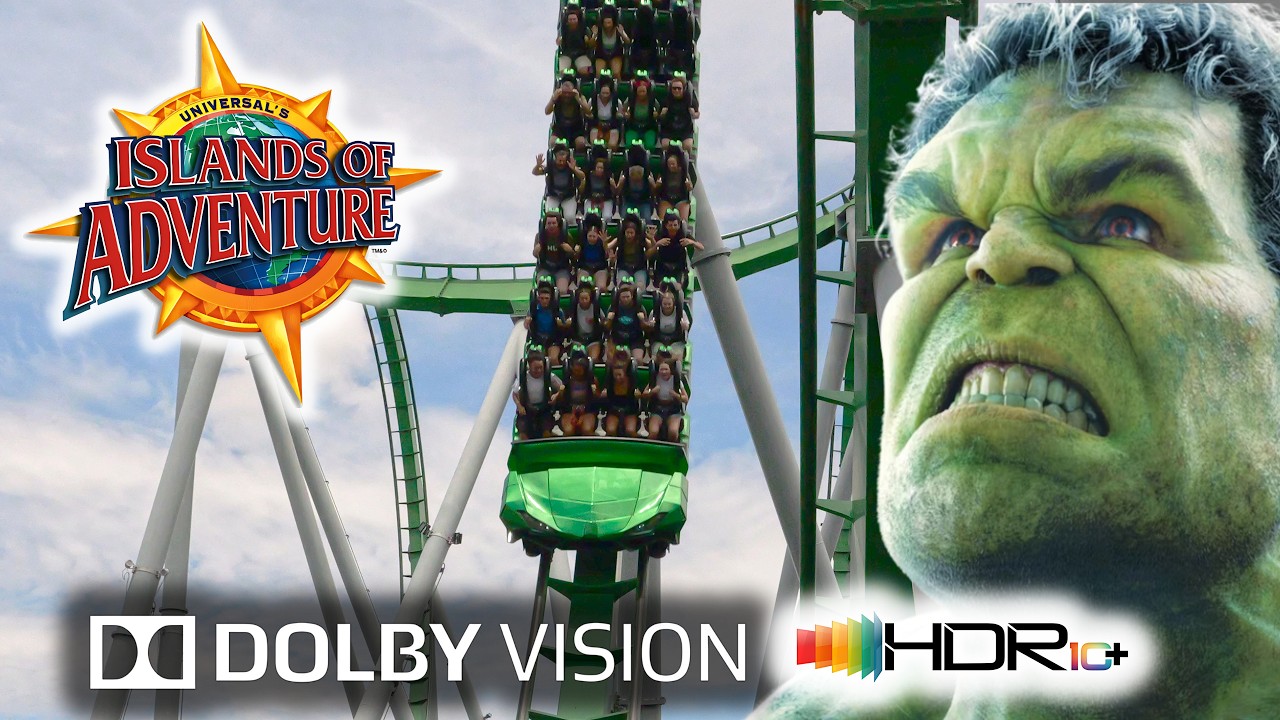 Islands of Adventure Universal Orlando Florida Marvel Land Tour - YouTube