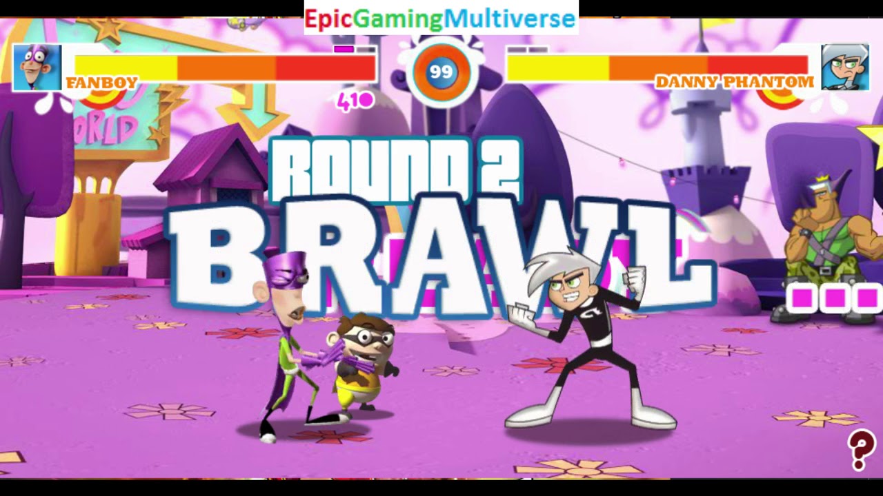 Fanboy VS Danny Phantom In A Nickelodeon Super Brawl Summer Match ...