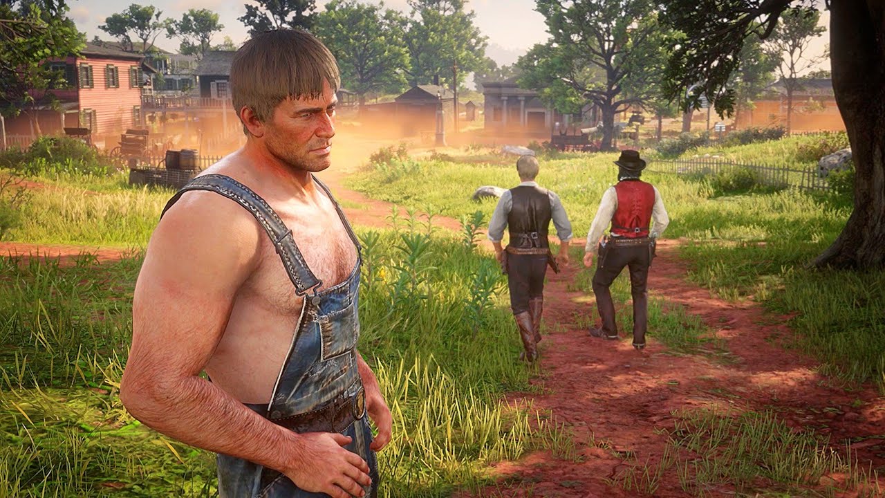 RDR2 - So yes, the developers actually thought of this... - YouTube