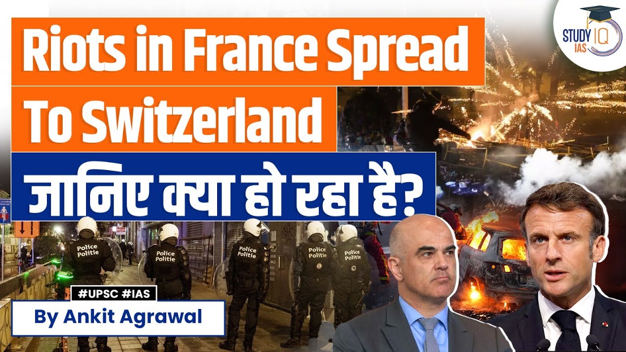 France Riots: Protests Spreading to Switzerland and Belgium | Nahel ...