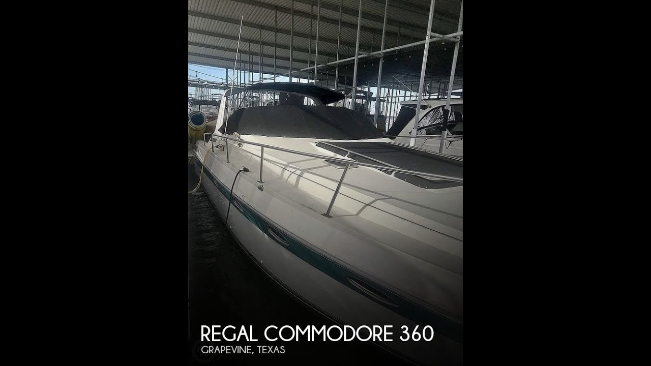 [SOLD] Used 1991 Regal Commodore 360 in Grapevine, Texas - YouTube