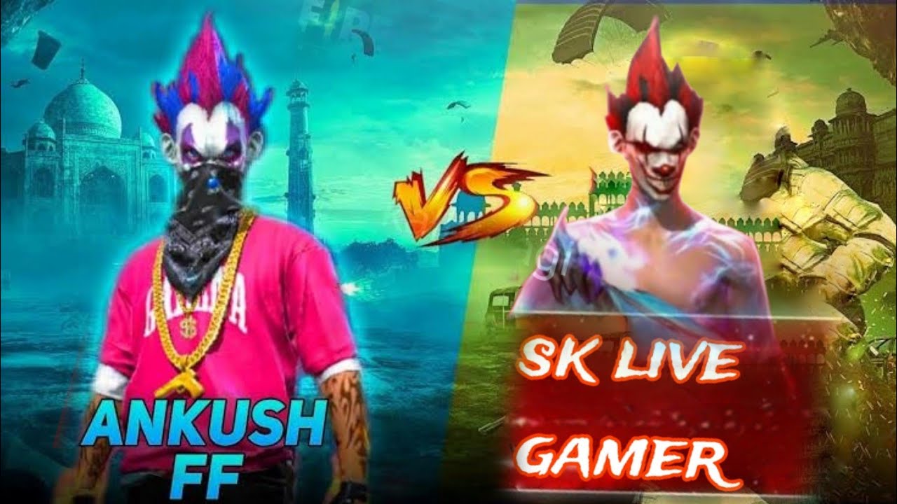 Ankush FF: V Badge 1v1 Rank Match - YouTube