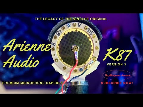 Is the Arienne Audio K87 v3 the Best U87 Clone Capsule Available?