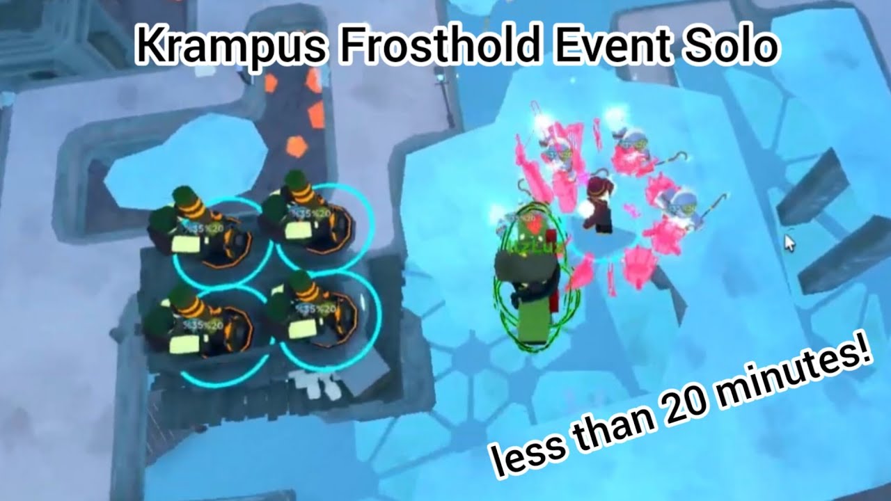 Krampus frosthold event solo - YouTube