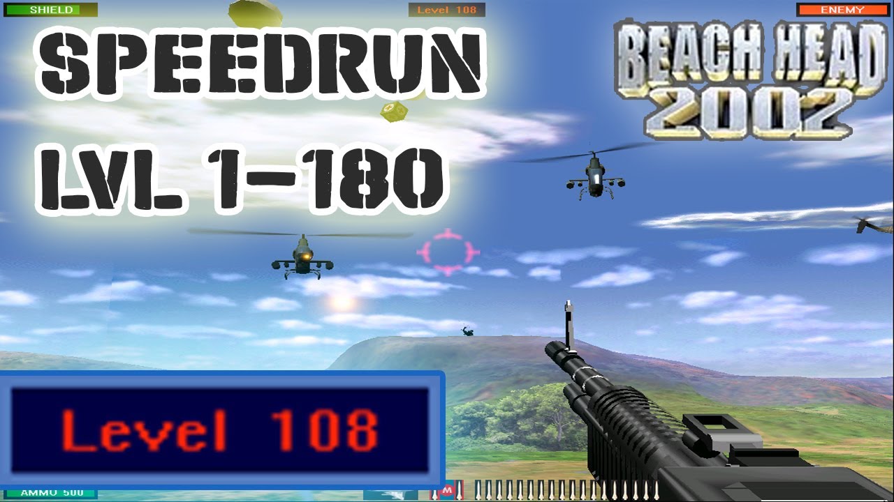 SPEEDRUN LEVEL 1 KE 108 TAMAT Beach Head 2002 - YouTube