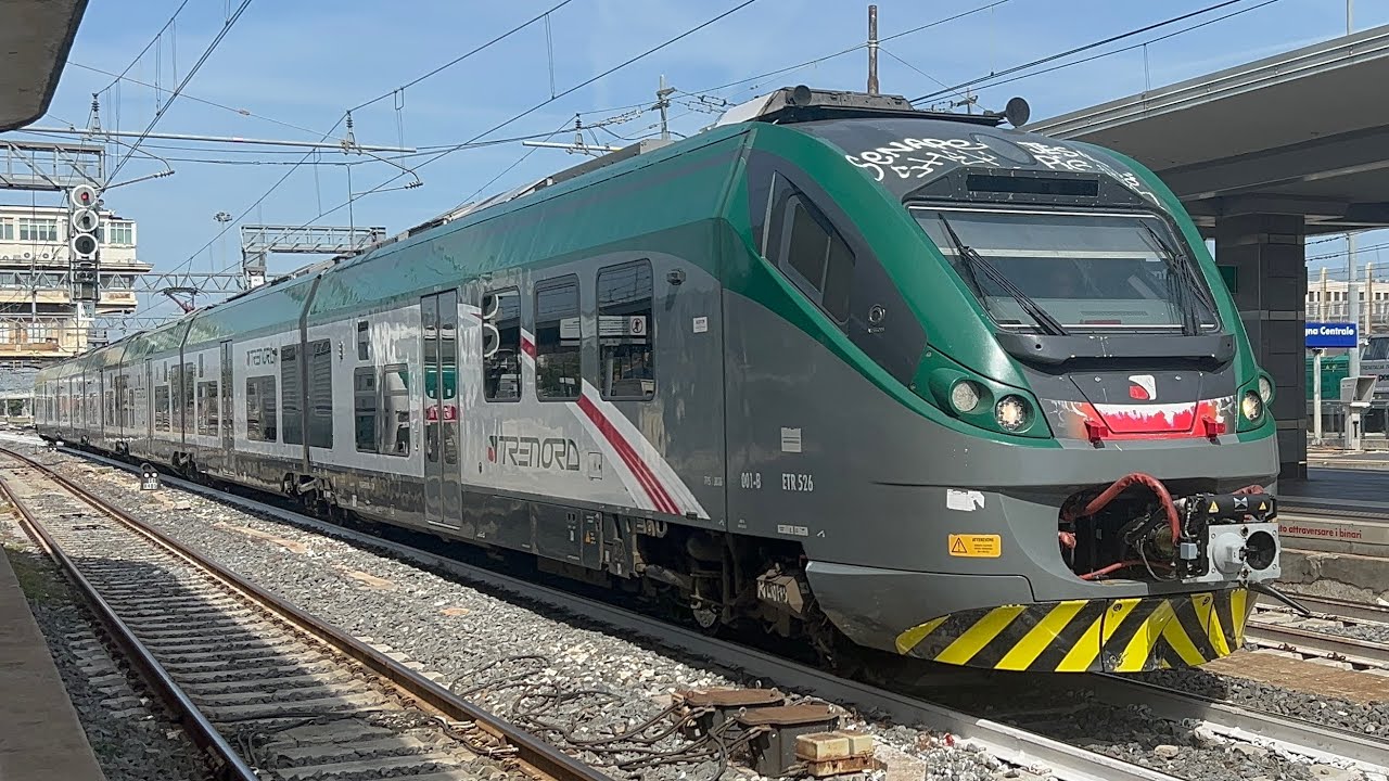 NCL Milano Certosa - Foligno ETR 526.001 per revisione - YouTube