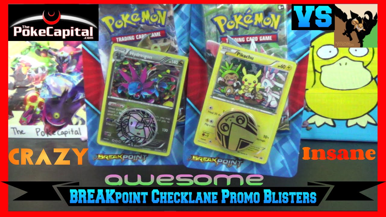BEST Pokemon Cards BREAKpoint Checklane Blister Pack Opening Battle ...