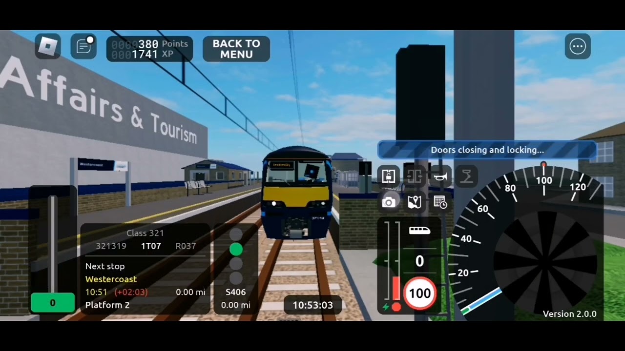 SCR V2.0 Driving The New Class 321 - YouTube