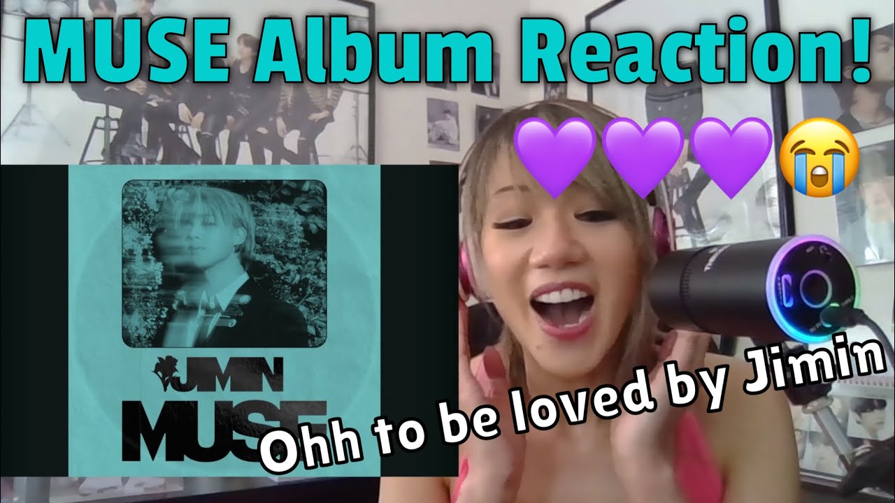 He is the man of every girl's dreams! Jimin MUSE Album Reaction! Rebirth, Slow Dance and Be Mine ...