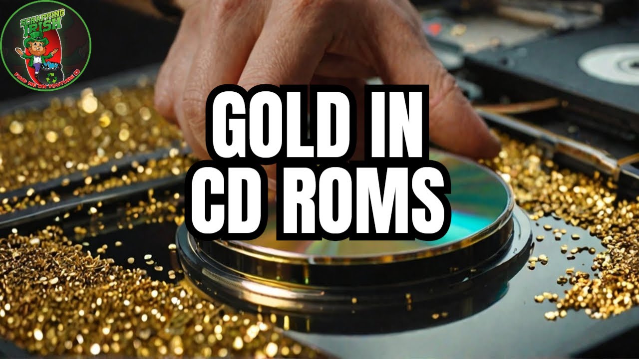 Scrapping a CD ROM | Gold Recovery | Where is the Gold - YouTube