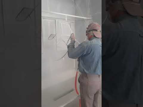 Aplicación pintura en polvo