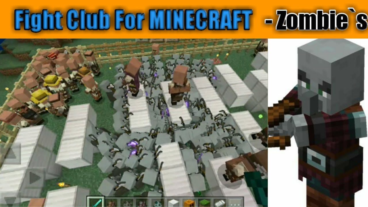 MINECRAFT FUN FIGHT GAMEPLAY ON MOBILE.This Video Fight Iron Golam And ...