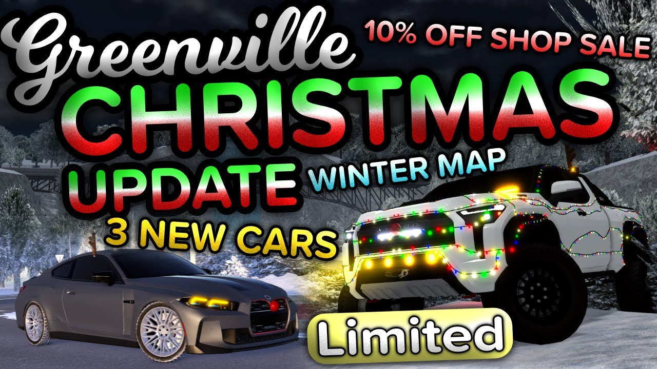 Greenville's CHRISTMAS update is HERE! (3 NEW CARS, WINTER MAP + MORE ...