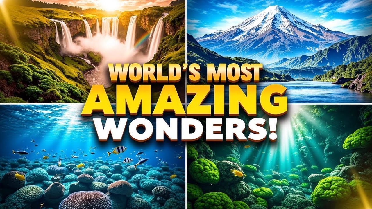 WORLD'S MOST AMAZING Natural Wonders! - YouTube