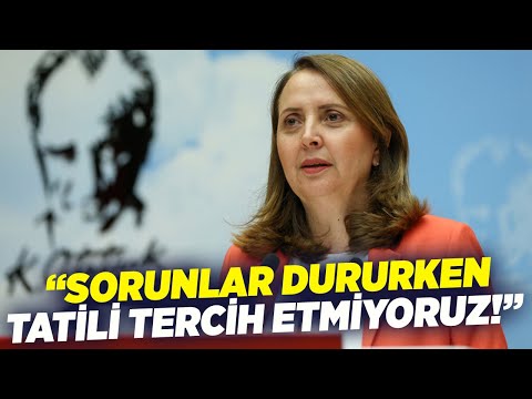Semra Dinçer: “Sorunlar Dururken Tatili Tercih Etmiyoruz!” I KRT Haber