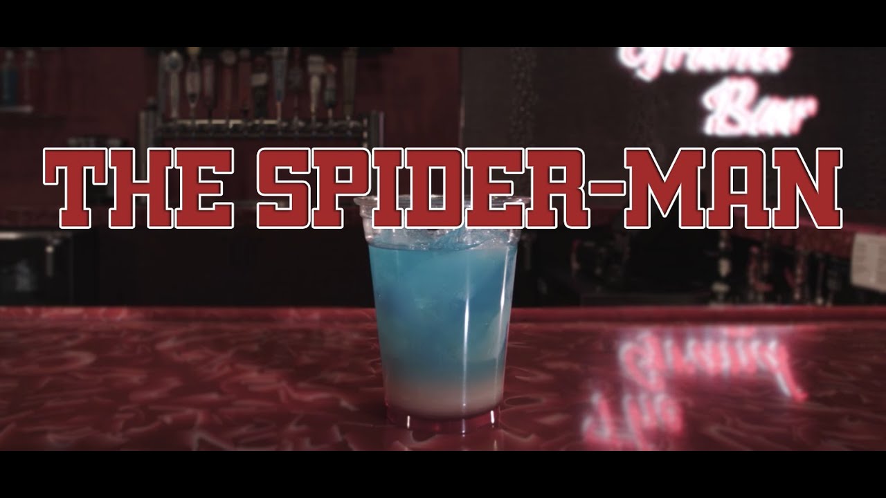 'The Spider-Man' drink recipe | Mann Theatres - YouTube