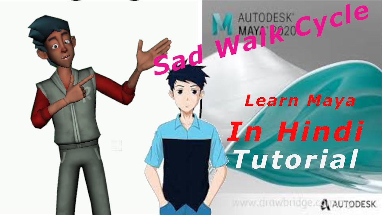 Sad Walk Cycle Tutorial in Hindi || Sad Walk Cycle Animation Tutorial ...