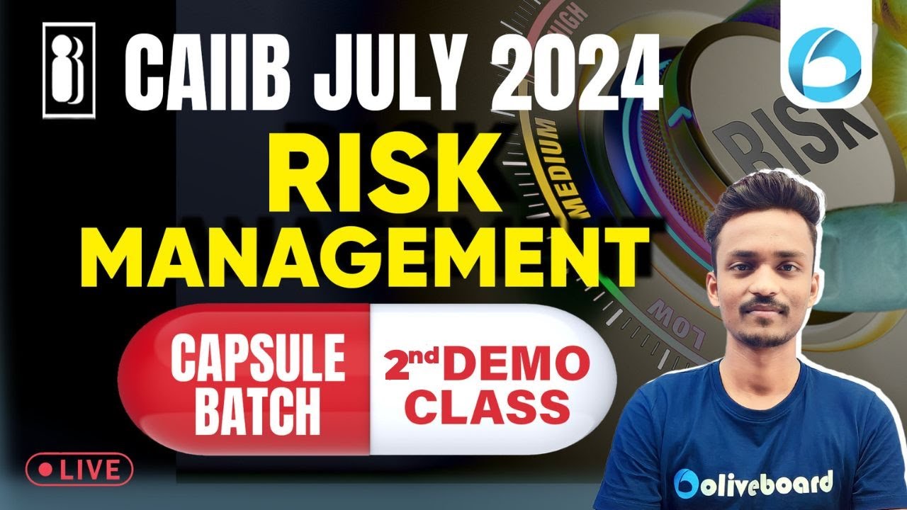 CAIIB Risk Management Paid Course 2nd Demo Class | CAIIB Risk ...