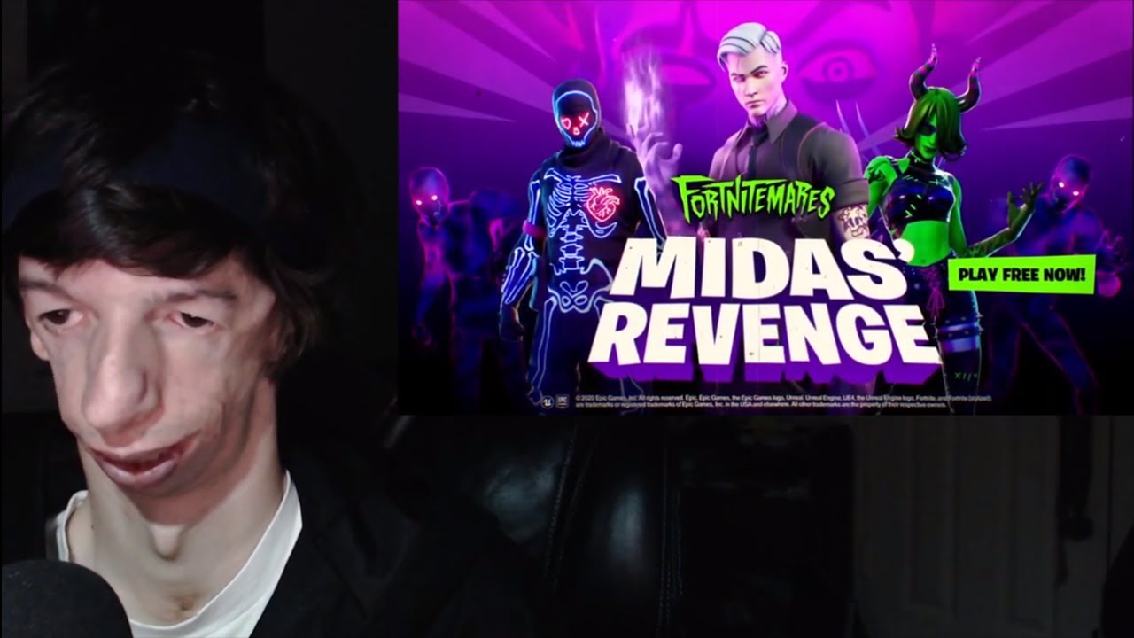 Alsonic24 Reacts to Fortnitemares 2020: Midas’ Revenge Event ...