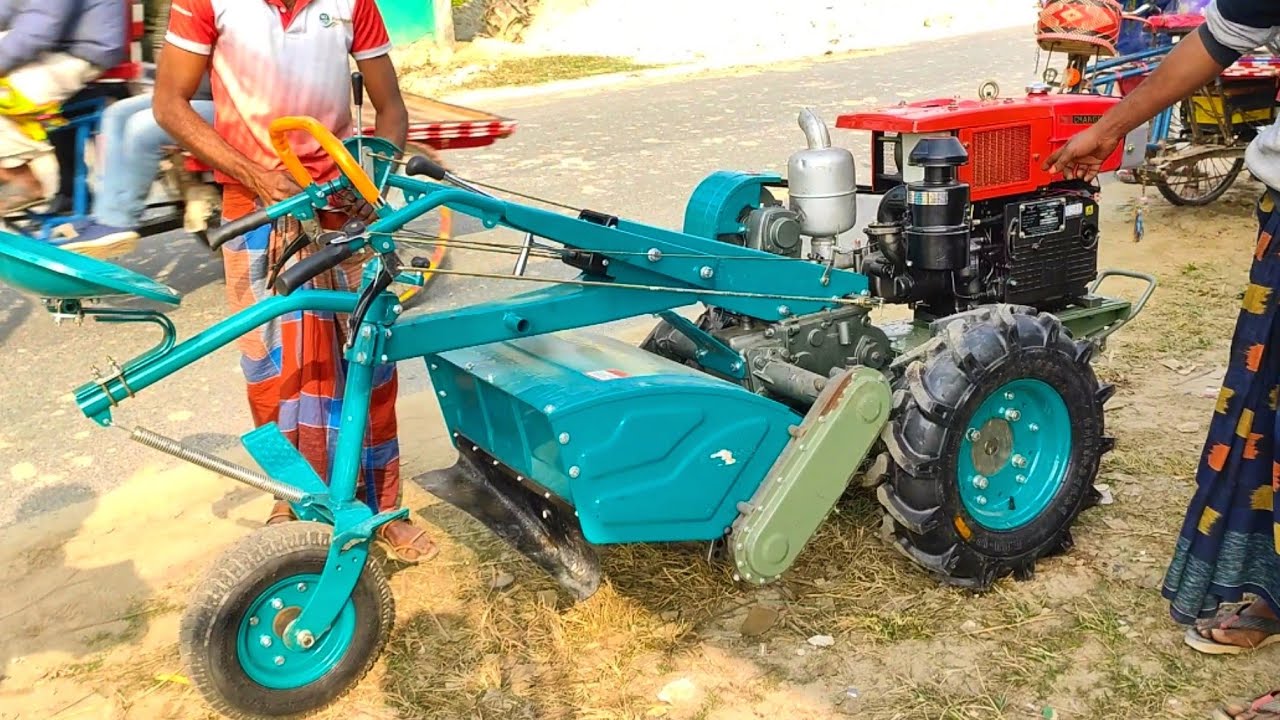 Modern machines, new collections, new power tillers recently installed ...
