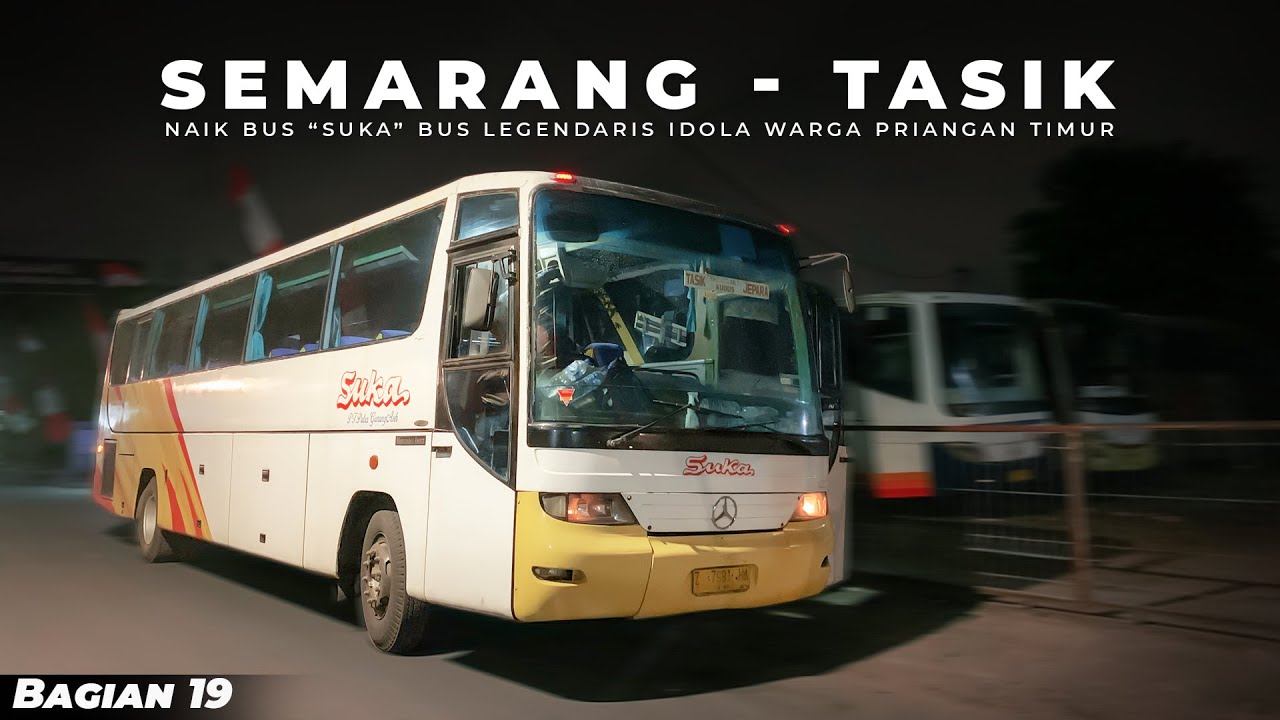 7 Hari, Estafet Naik Bus Keliling Pulau Jawa #19 - YouTube