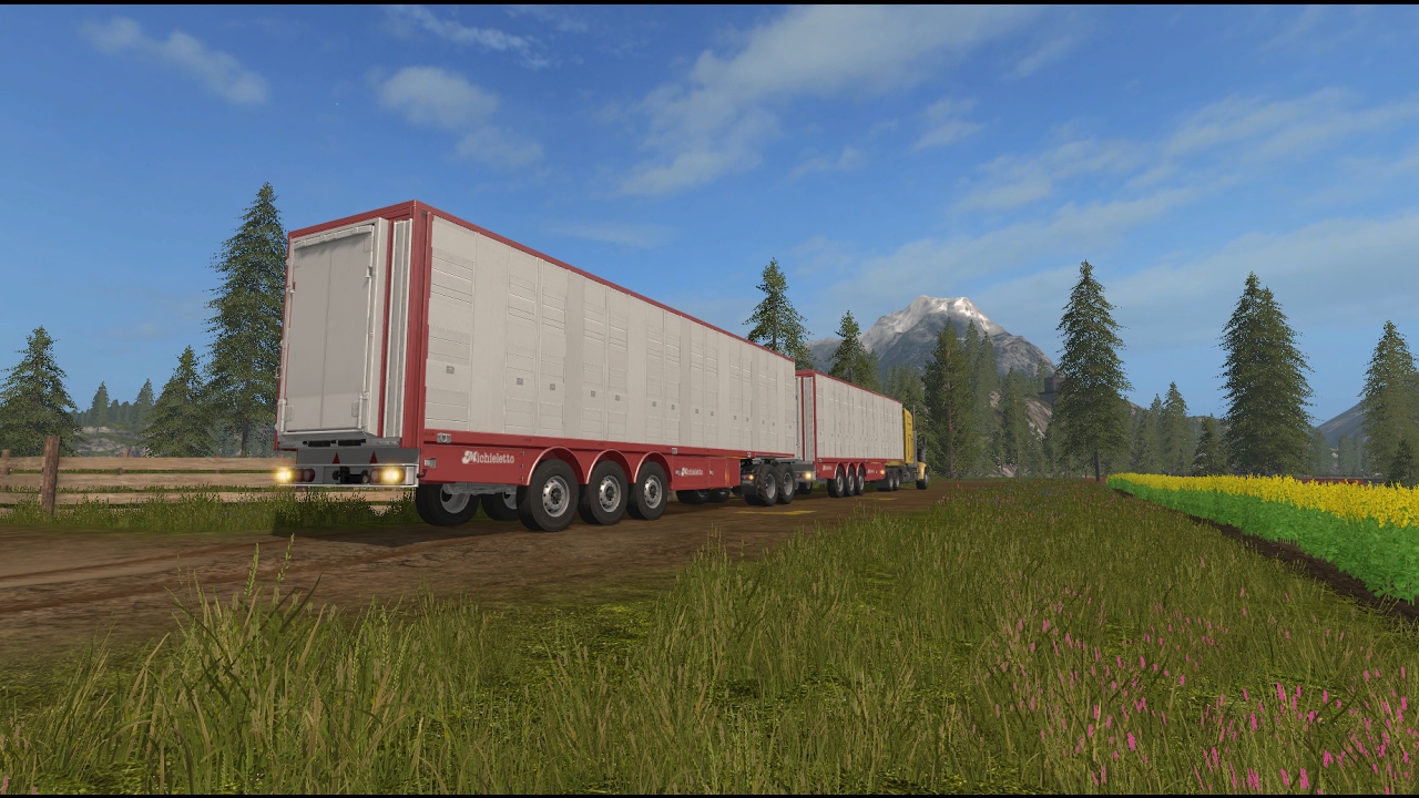Tandem Livestock Trailer showcase (Farming Simulator 2017) - YouTube