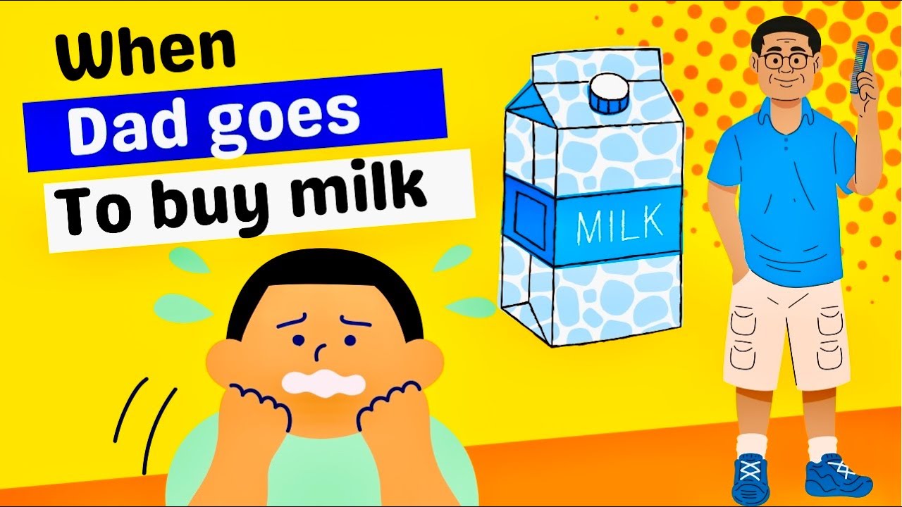 When dad goes to buy milk 🤣 - YouTube