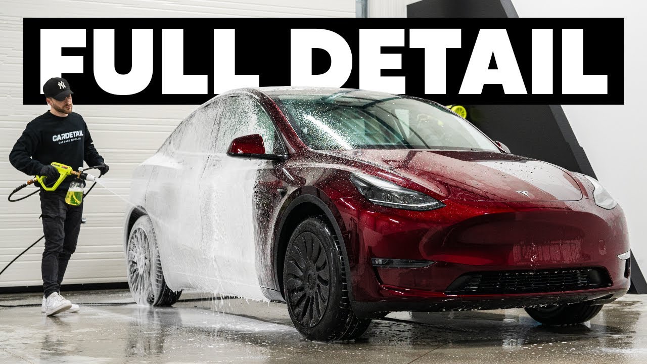 Full Exterior Detail - Tesla Model Y - YouTube