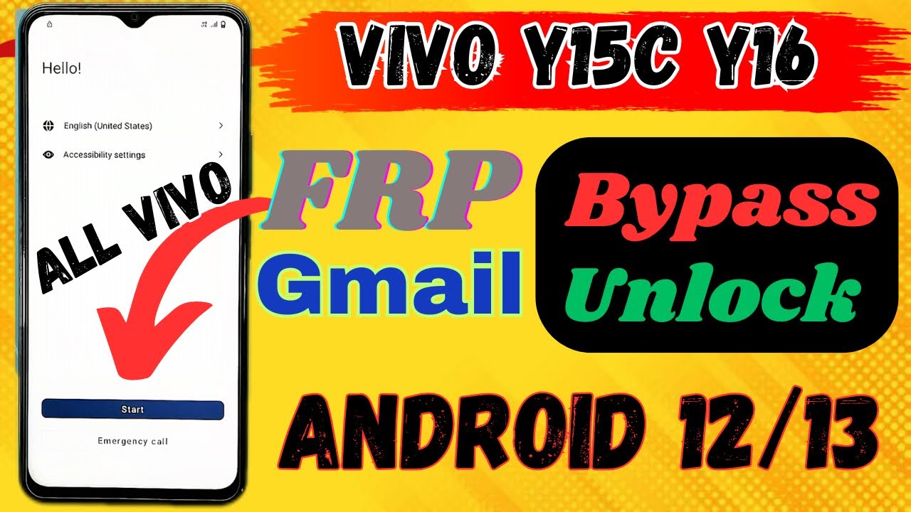 Vivo Y15c FRP Bypass 👉 | Android 12 Frp Bypass | Vivo Frp Bypass 2025 ...