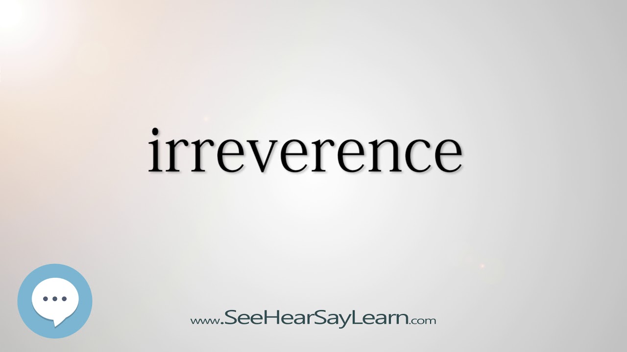 irreverence 5,000 SAT Test Words and Definitions Series 🔊 - YouTube