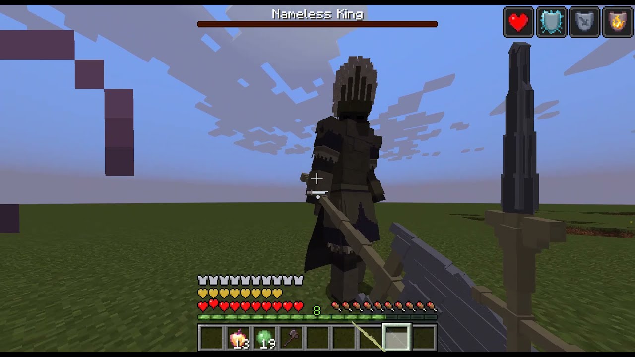Dark Souls in Minecraft - Nameless King Boosfight (Work in Progress ...
