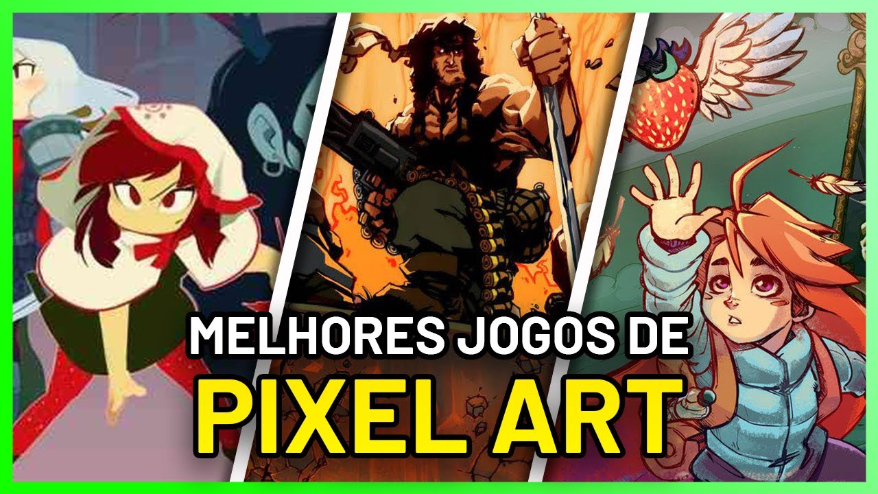 OS MELHORES JOGOS DE PIXEL ART - YouTube