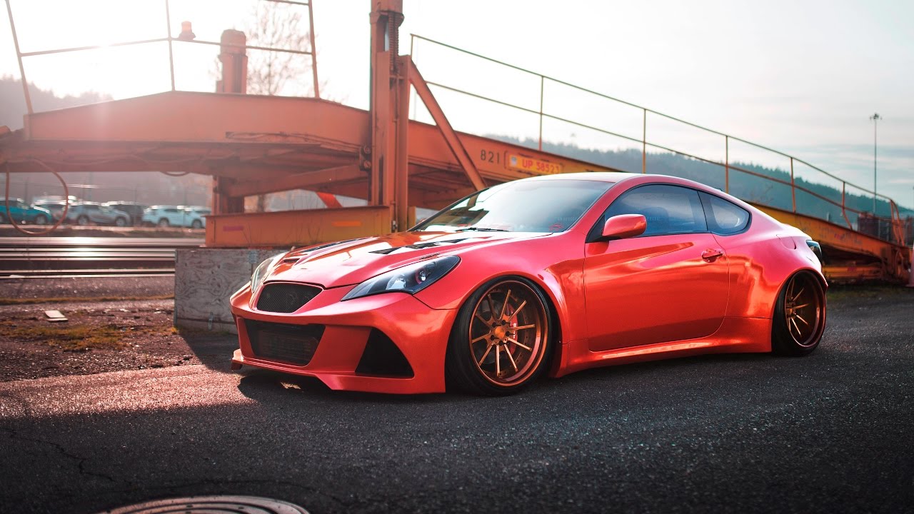 Stanced Genesis Coupe Featured Fitment: Genesis Coupe W/VIP Modular