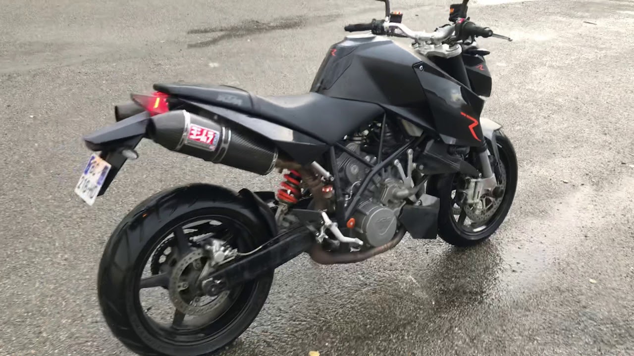 KTM 990 SUPER DUKE 2008 - YOSHIMURA 🇺🇸 EXHAUST SOUND 🐅 - YouTube