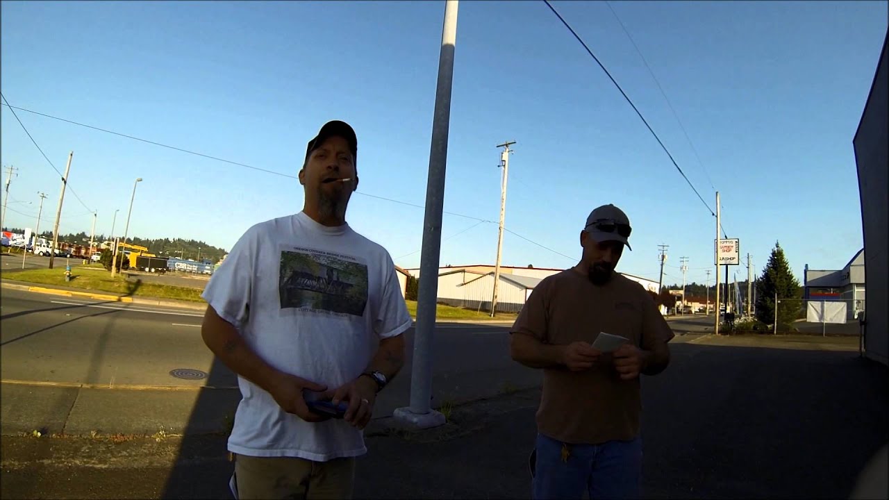 Open Carry AR15's on motorcycles - Coos Bay - 010 - YouTube